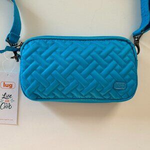 lug | Bags | Lug Coupe Xl Convertible Crossbody Bag Sky Blue Belt Bag ...
